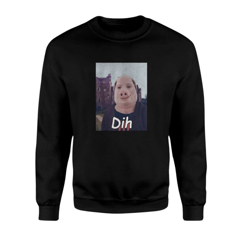 Funny Pig Face Meme Dih T-Shirt - Tshirts I Want Store