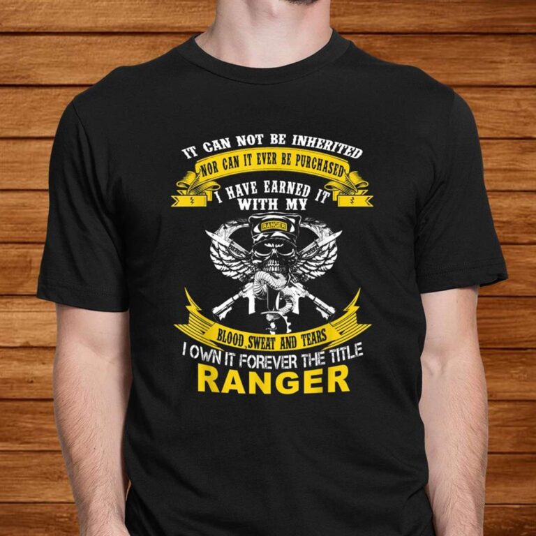 Forever Title US Army Ranger Veteran Shirt - Tshirts I Want Store