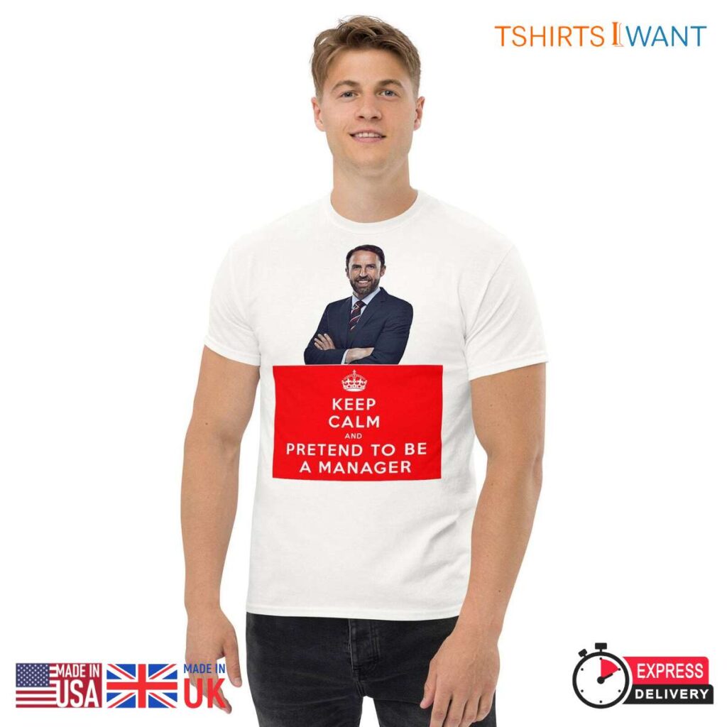 Gareth Southgate Great Manager And Genius Coach Shirt - Show Respect To ...