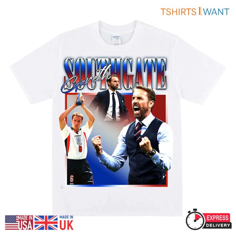 Gareth Southgate It's Coming Home - England Football T-Shirt Euro 2024 - Tshirts I Want Store