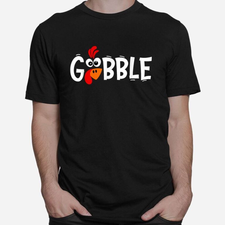 Giant Turkey Face Thanksgiving Holiday Shirt - Tshirts I Want Store