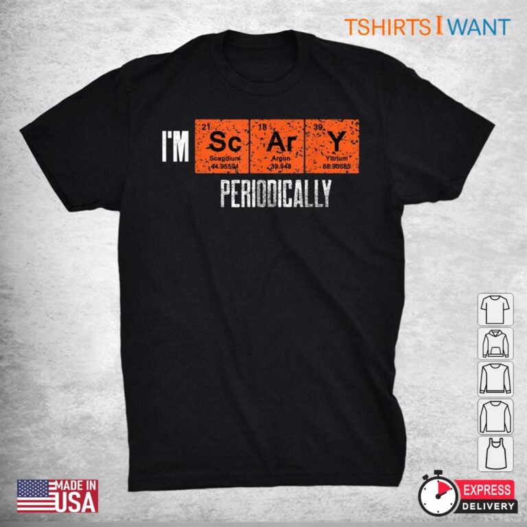 Halloween Periodic Table: I'm Scary Periodically Elements Halloween ...