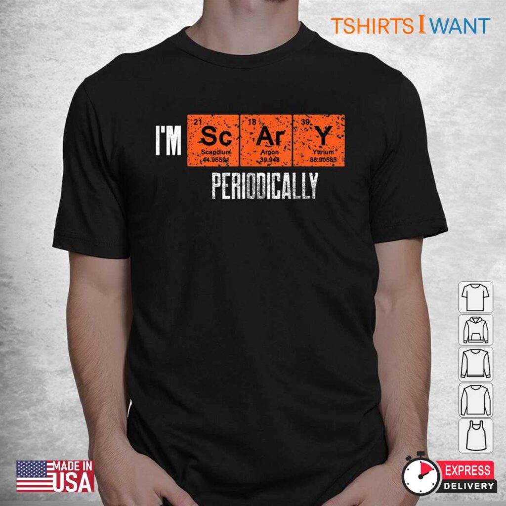 Halloween Periodic Table: I'm Scary Periodically Elements Halloween ...
