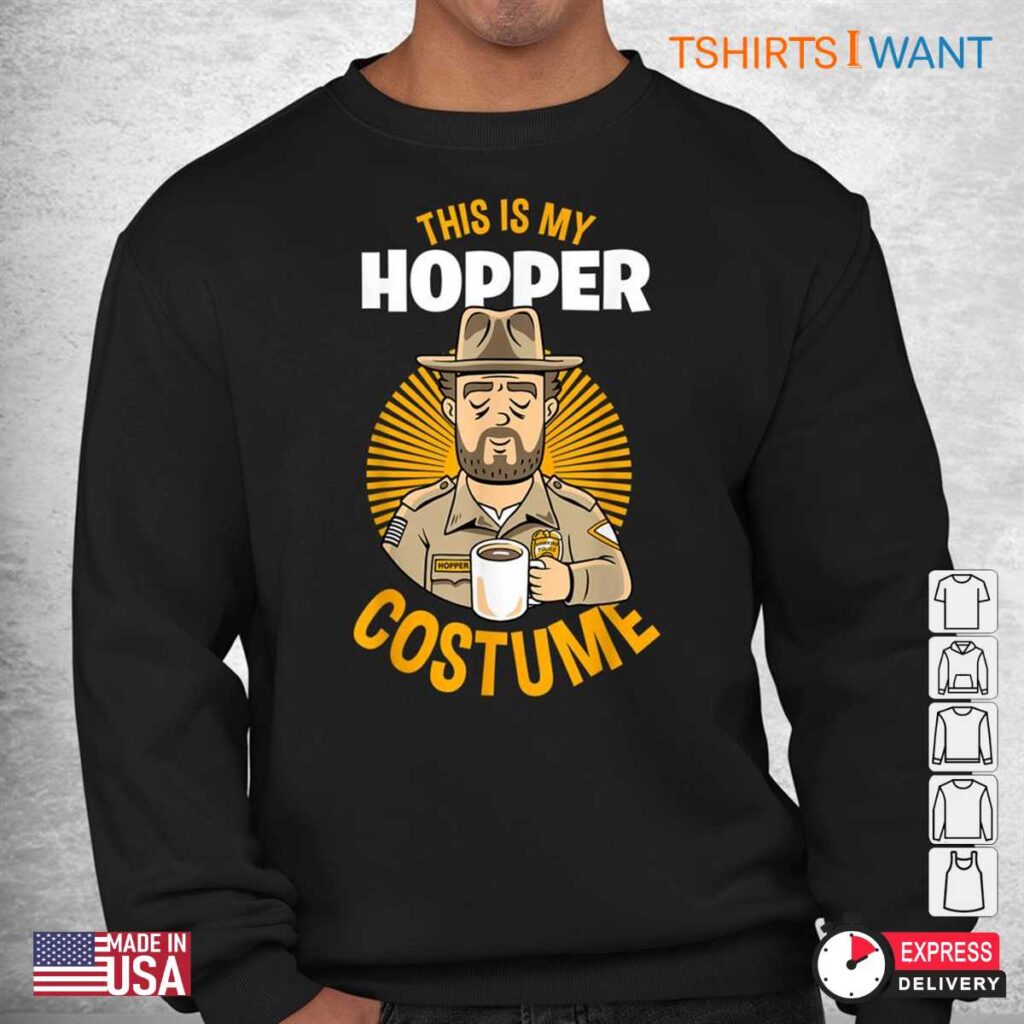 Hopper Halloween Costume: This Is My Hopper Costume Stranger Things ...
