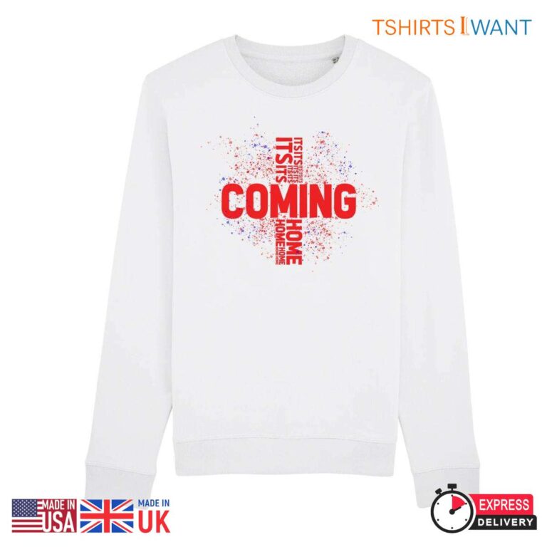 Gareth Southgate It's Coming Home - England Football T-Shirt Euro 2024 - Tshirts I Want Store