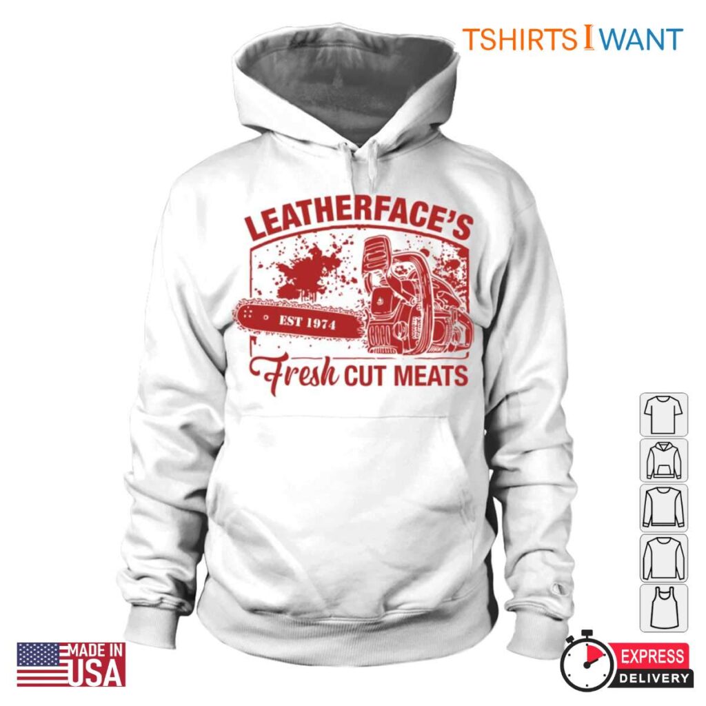 Leatherface’s Fresh Cut Meats T-Shirt - Texas Chainsaw Massacre Horror ...