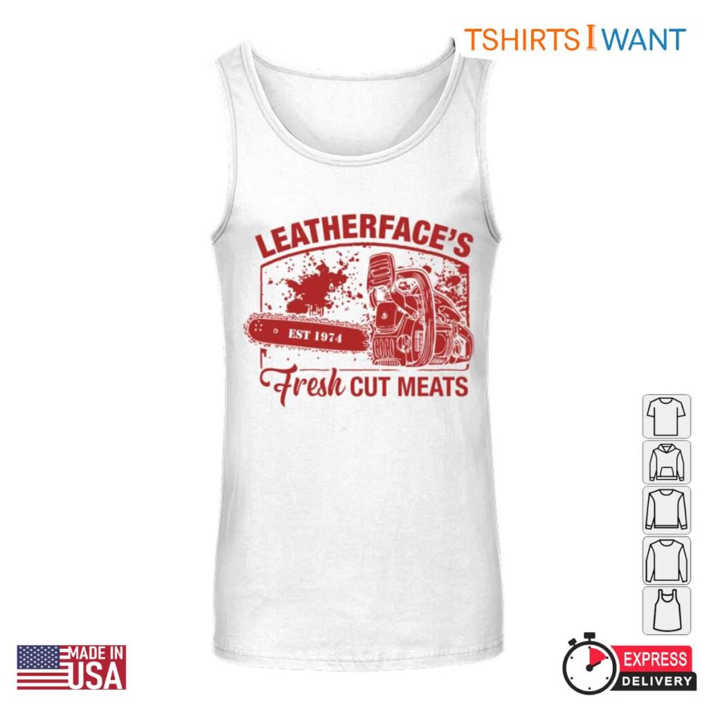 Leatherface’s Fresh Cut Meats T-Shirt - Texas Chainsaw Massacre Horror ...