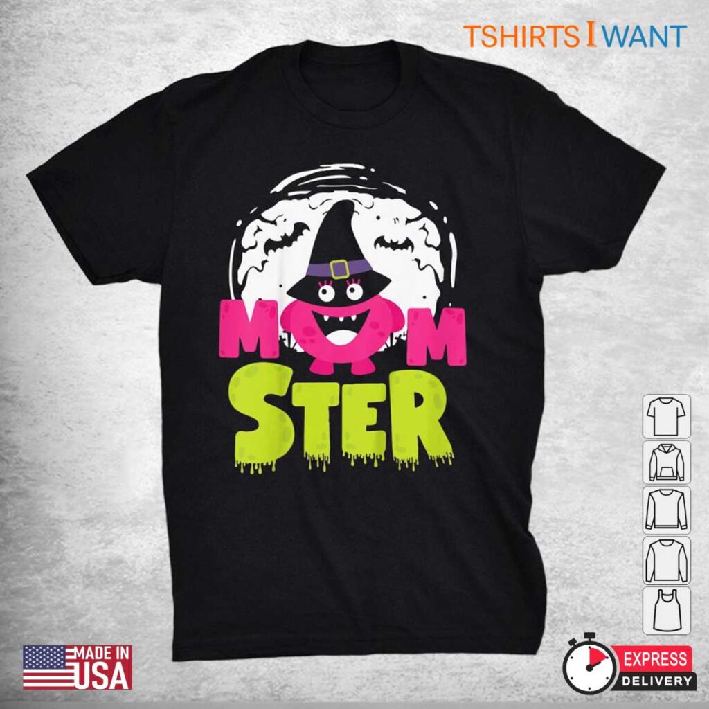 Mom To Be Halloween Shirts: Momster Pregnancy Tee