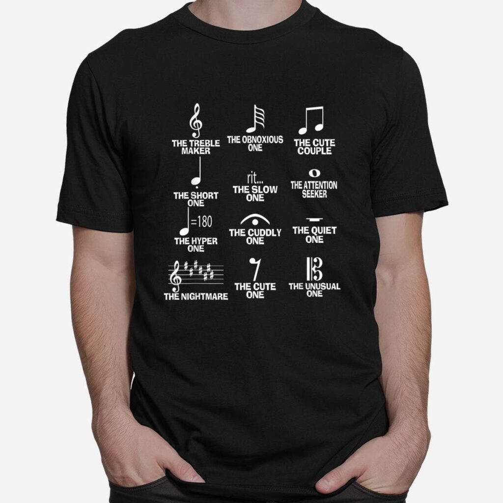 Musical Notes Christmas Shirt - Funny Symbol Definition Holiday Humor ...