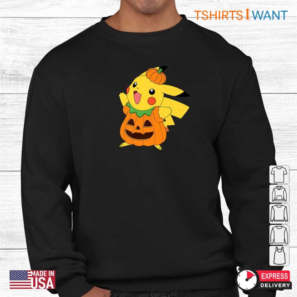 Pikachu Halloween Shirt: Pokemon Halloween Costume Tee - Tshirts I Want ...