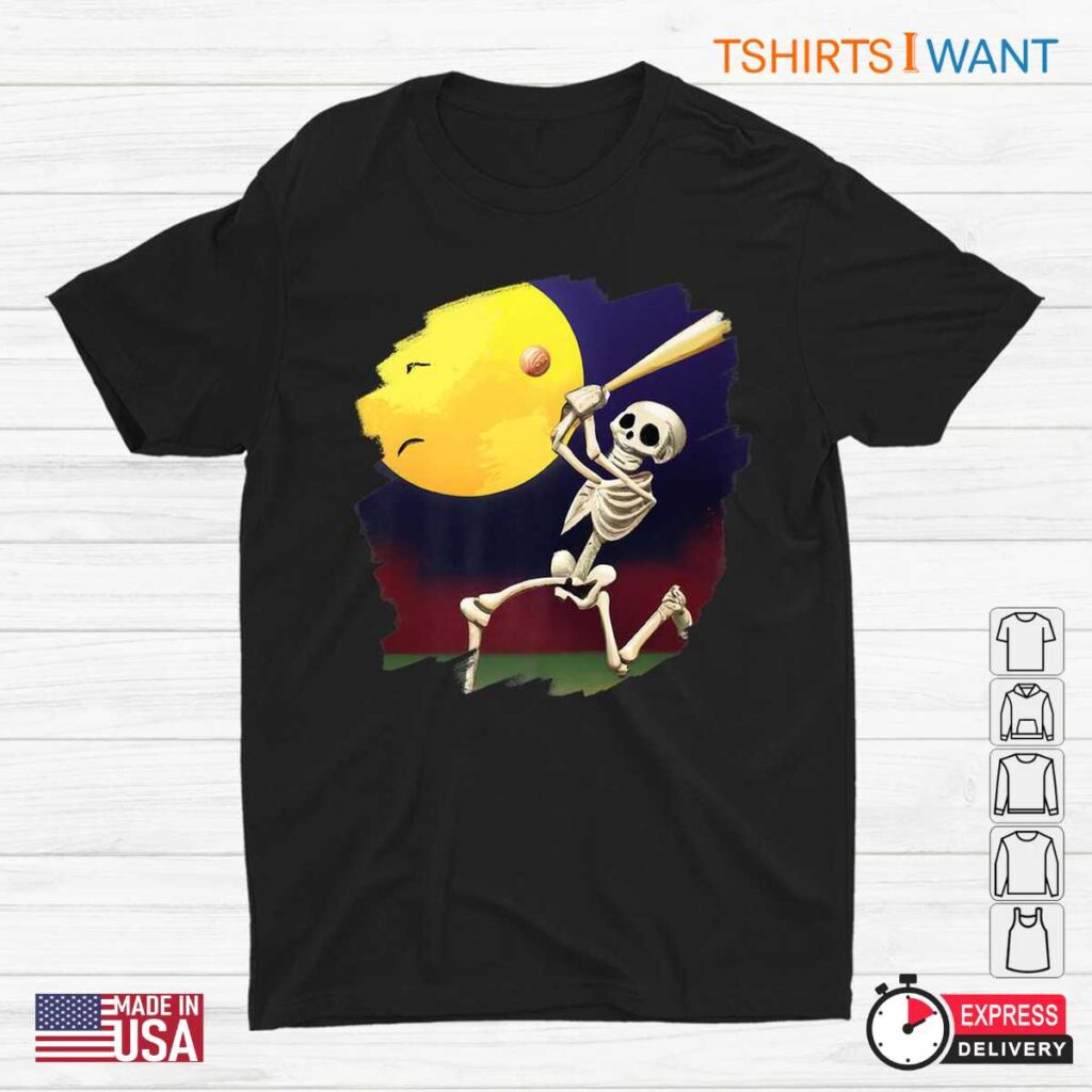 Skeleton Playing Baseball: Bone Batter Costume