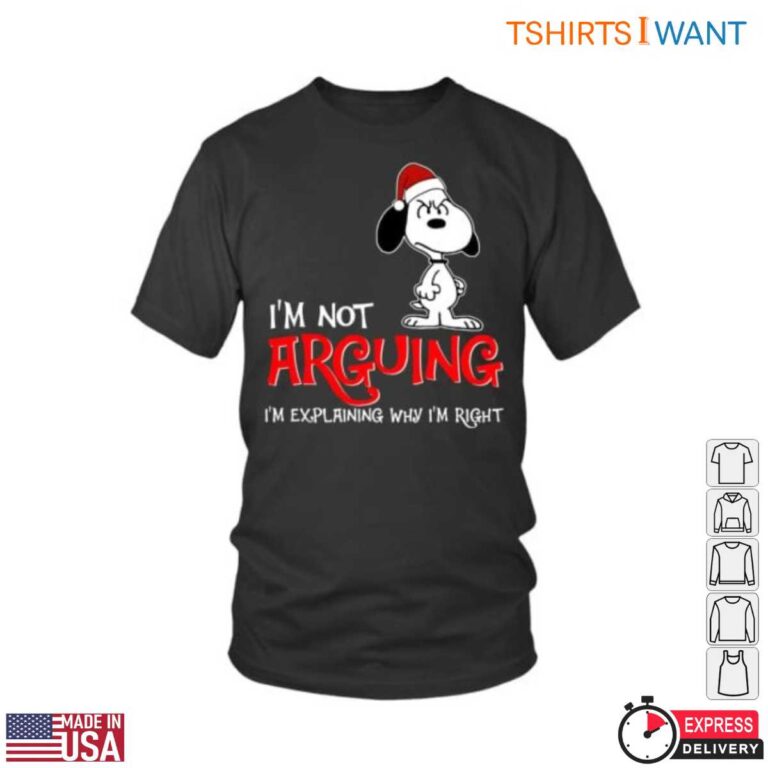 Snoopy Christmas Images: Not Arguing Holiday Fun